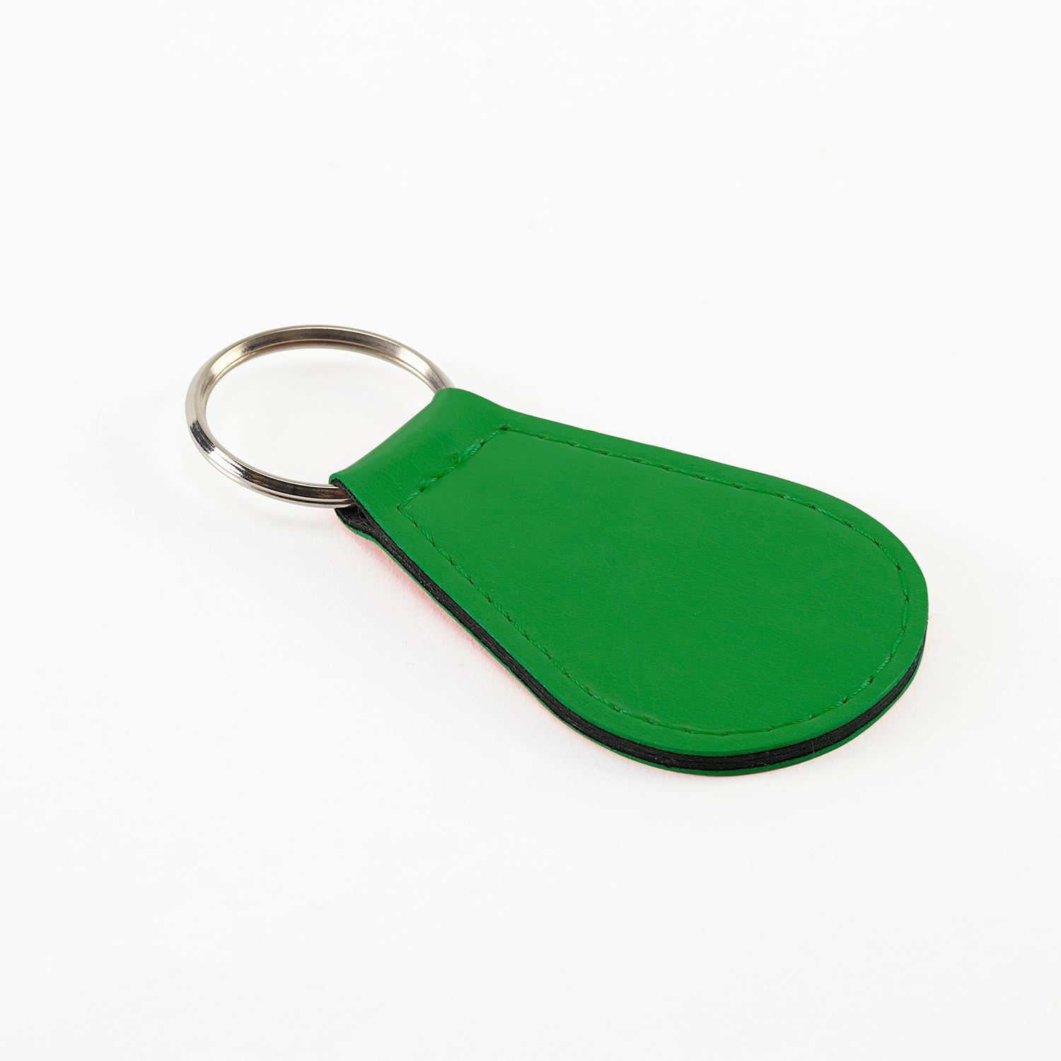 Economy Tear Drop Key Fob, in Belluno, a vegan coloured leatherette ...