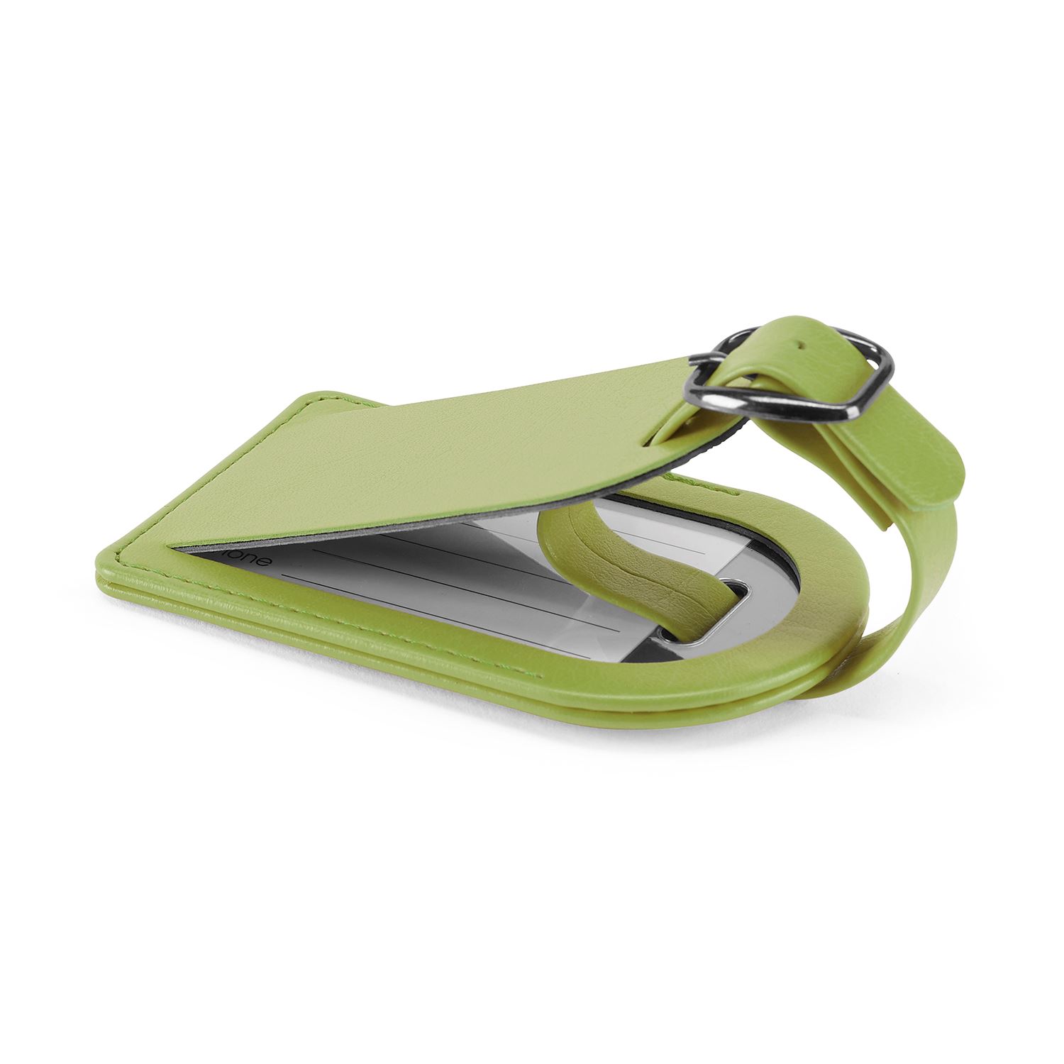 Small Luggage Tag with Security Flap, in Belluno, a vegan coloured ...