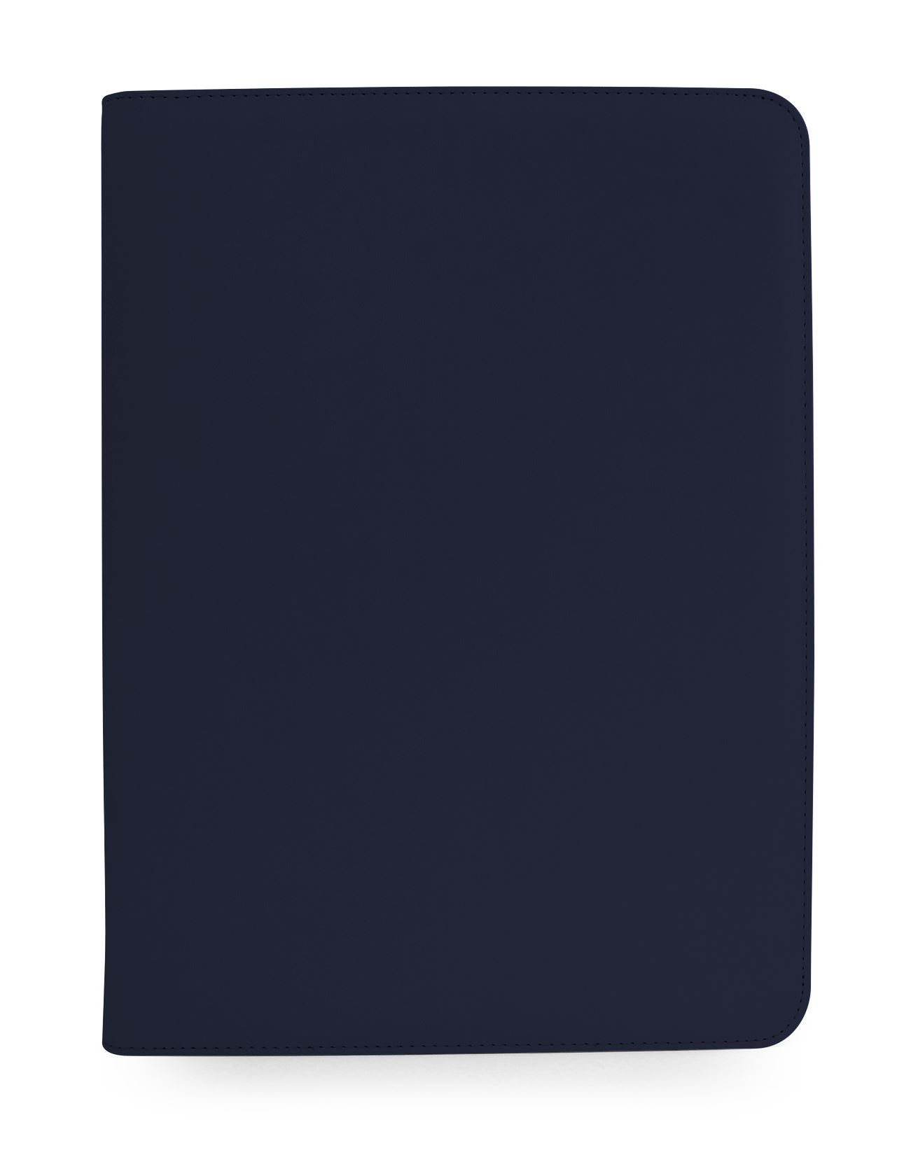 A4 Deluxe Zipped Conference Folder in Soft Touch Vegan Torino PU. | Juniper