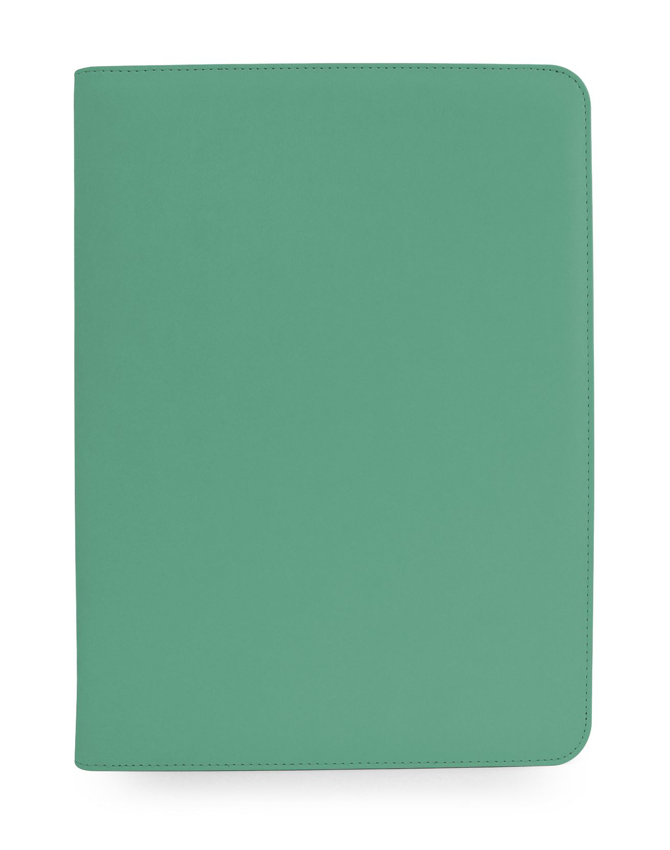 A4 Deluxe Zipped Conference Folder in Soft Touch Vegan Torino PU. | Juniper