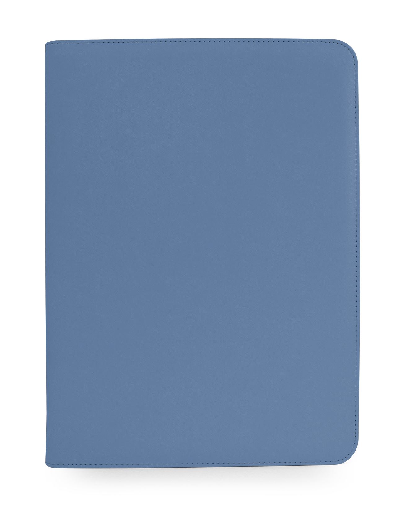 A4 Deluxe Zipped Conference Folder in Soft Touch Vegan Torino PU. | Juniper