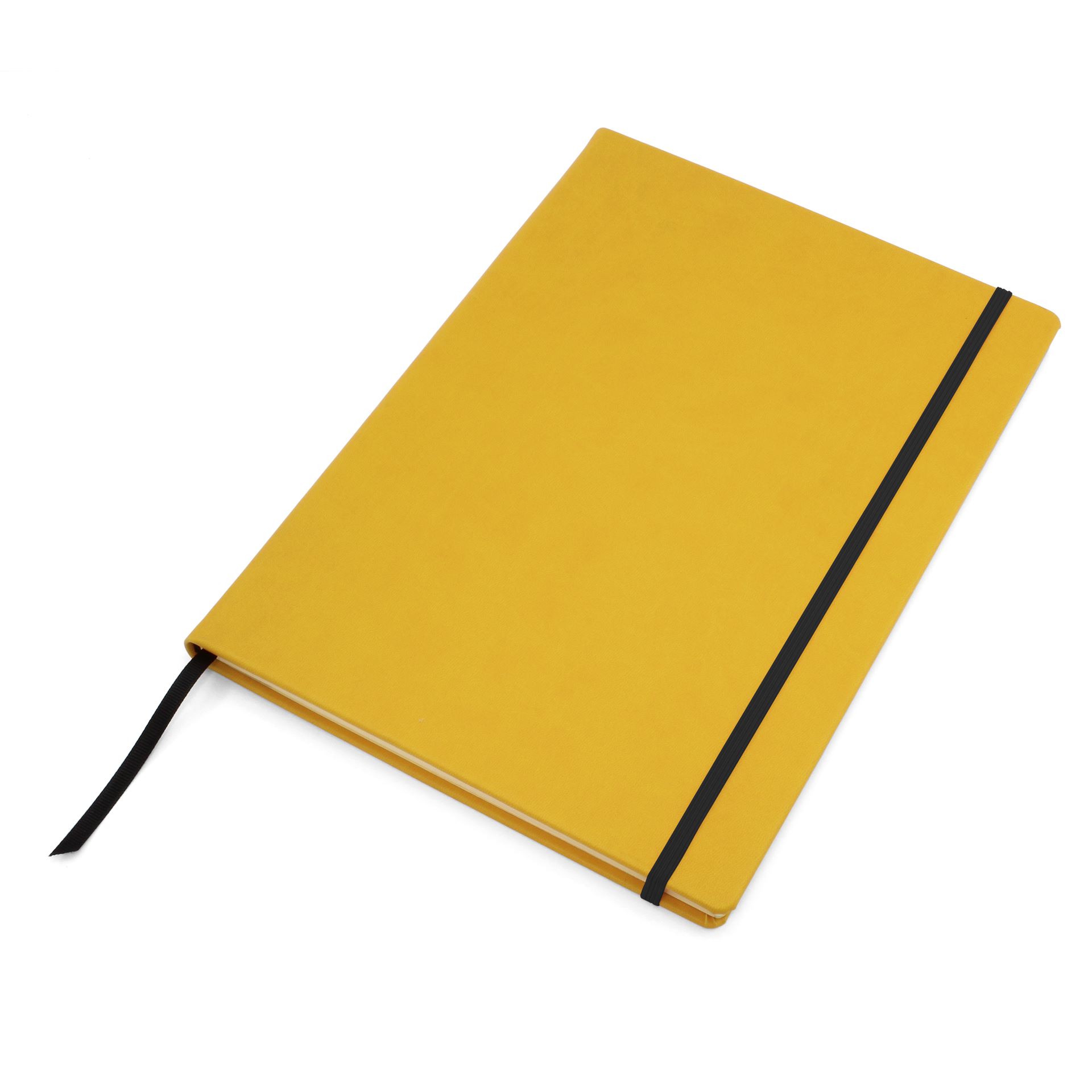 Torino Vegan Soft Touch A4 Casebound Notebook with Elastic Strap | Juniper