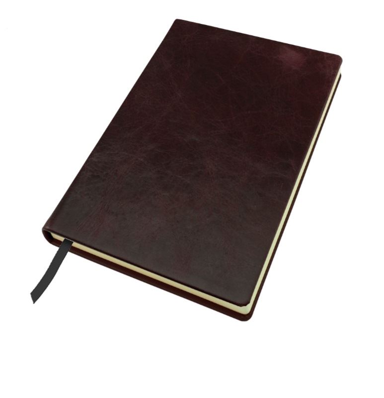 Coloured Kensington Distressed Leather A5 Casebound Notebook | Juniper