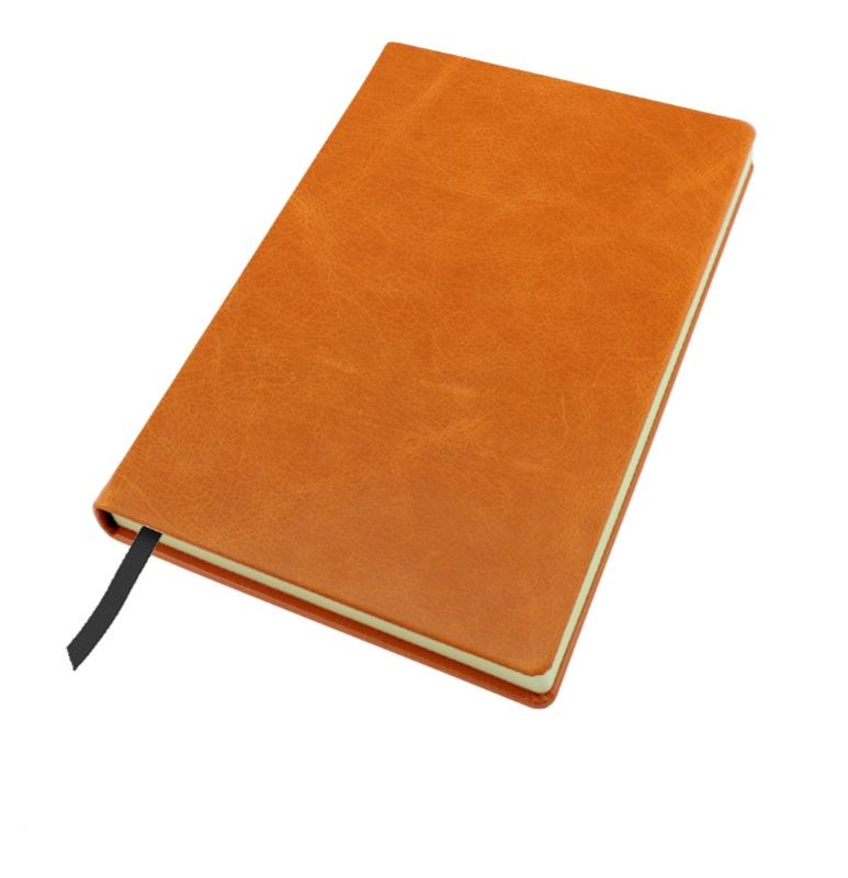 Coloured Kensington Distressed Leather A5 Casebound Notebook | Juniper