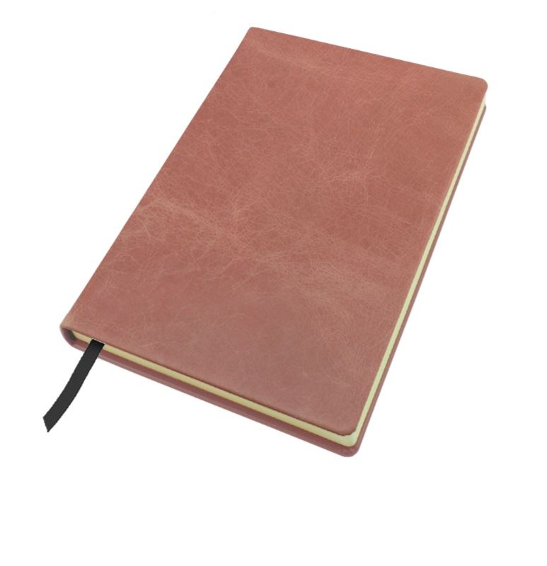 Coloured Kensington Distressed Leather A5 Casebound Notebook | Juniper