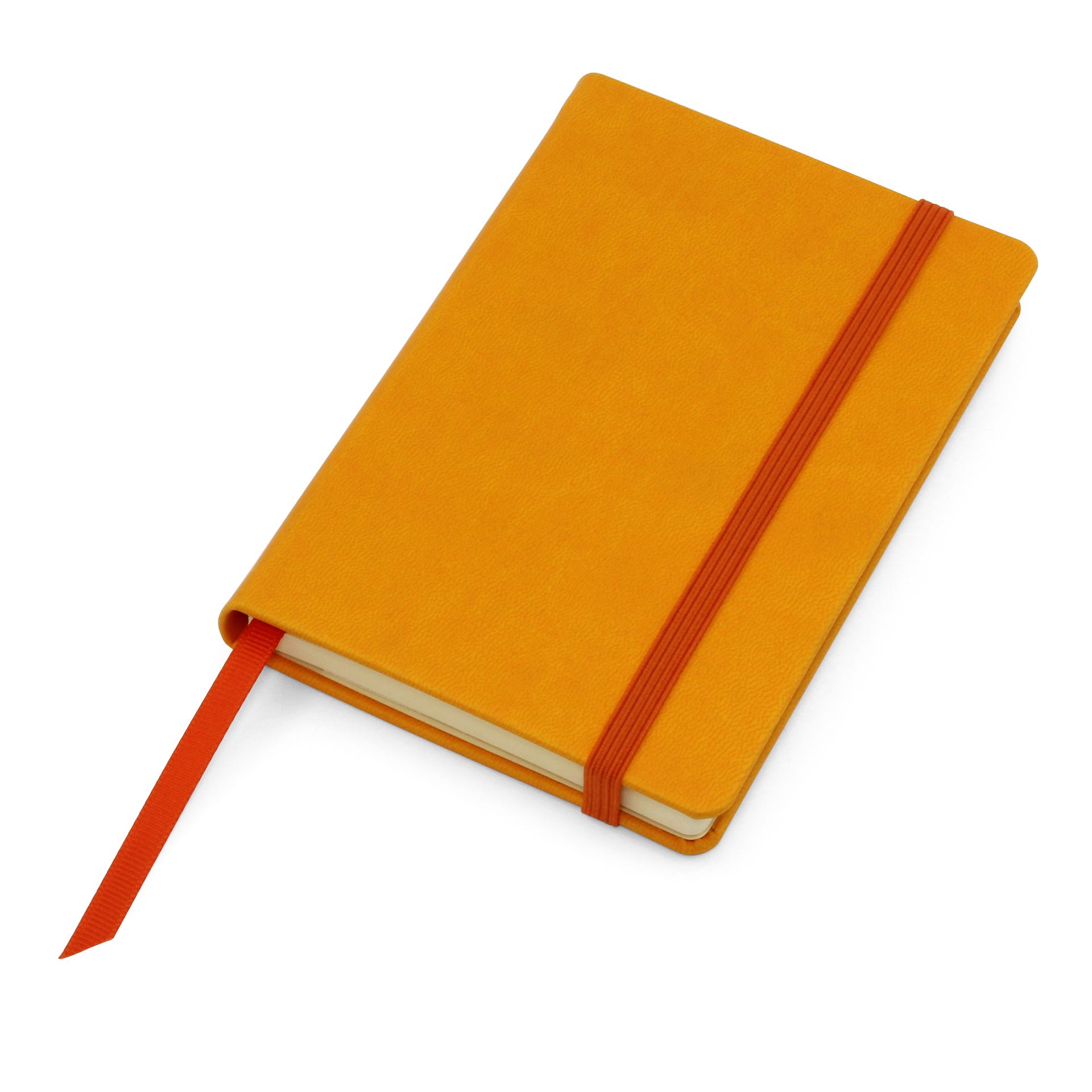 Torino Vegan Soft Touch Pocket Casebound Notebook with Elastic Strap ...