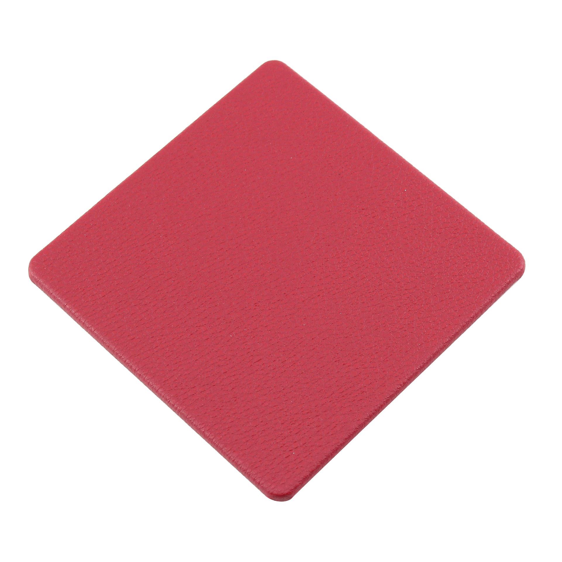 Deluxe Square Coaster in recycled Como, a quality vegan PU. | Juniper