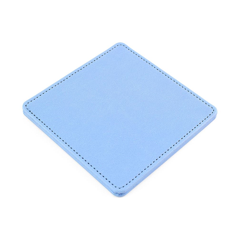Deluxe Square Coaster in Soft Touch Vegan Torino PU. | Juniper