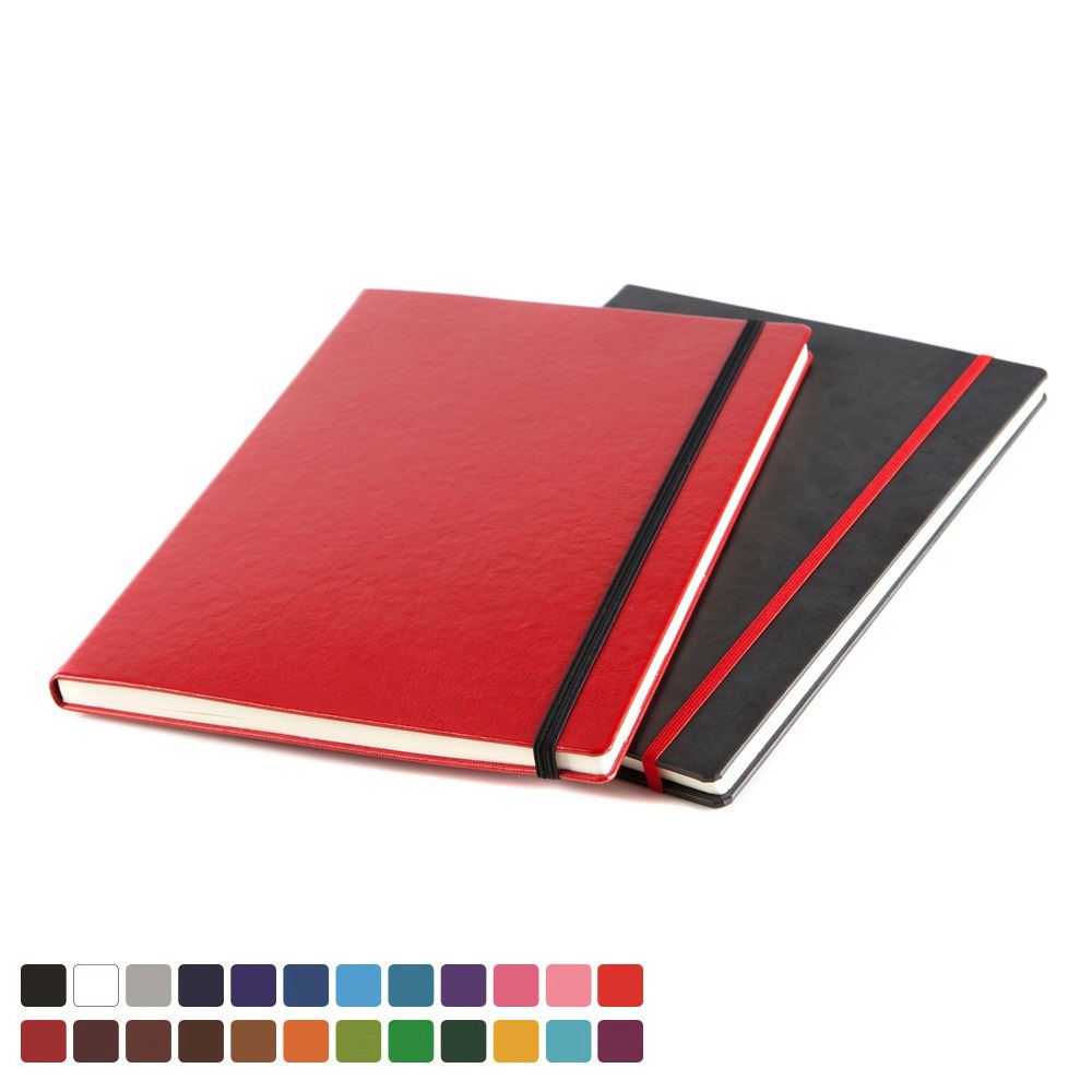 Mix & Match A4 Belluno Casebound Notebook in thousands of colour ...