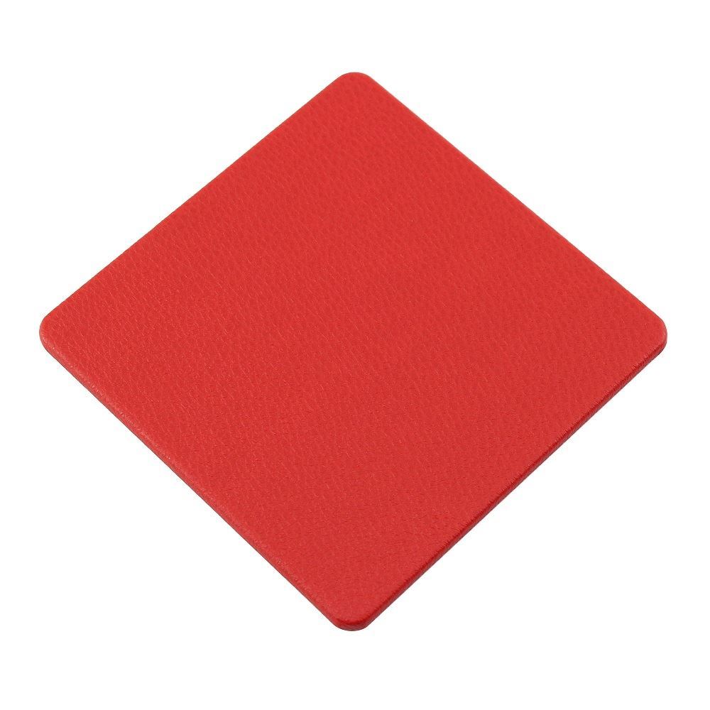 Square Coaster in recycled Como, a quality vegan PU. | Juniper