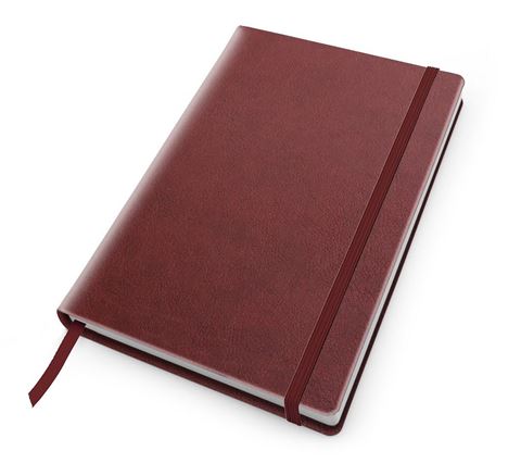 Biodegradable A5 Casebound Notebook with Elastic Strap | Juniper
