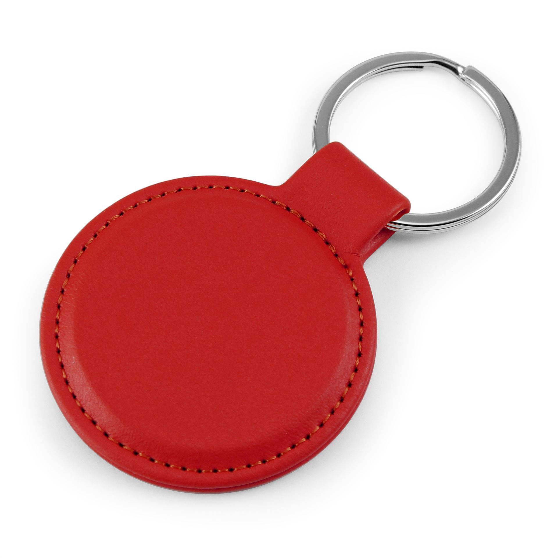 Round Key Fob made from Porto material | Juniper