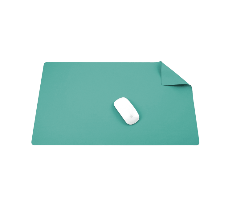 Flexi Desk Mat 350 x 600 mm, finished in Porto a quality recycled vegan ...